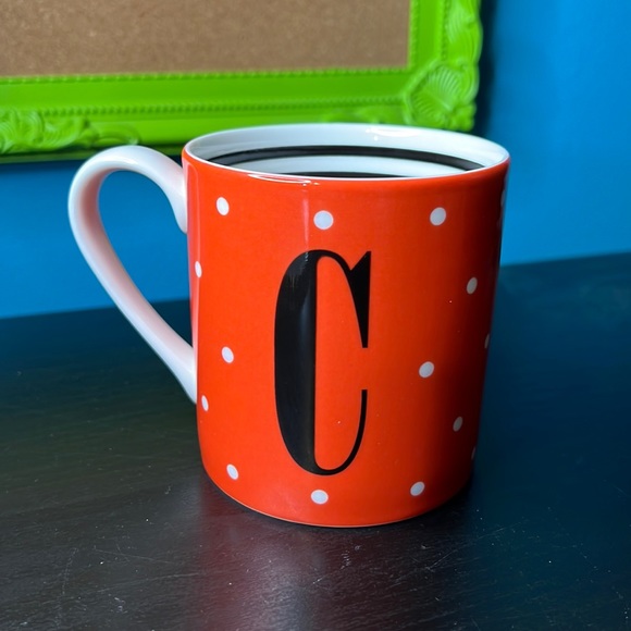 kate spade | Dining | Kate Spade New York X Lenox To The Letter C Mug ...